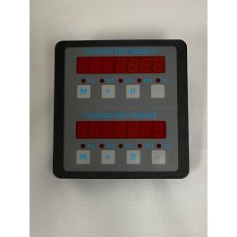 1/4 DIN, 2 line LED Readout